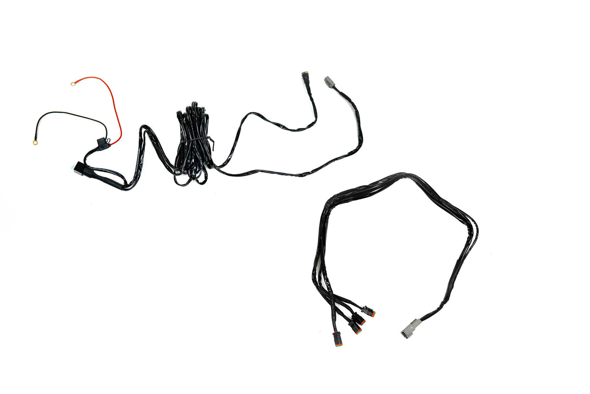 4-Way Wire Harness & 60 AMP Switch Wire Harness Bundle | DV8 Offroad