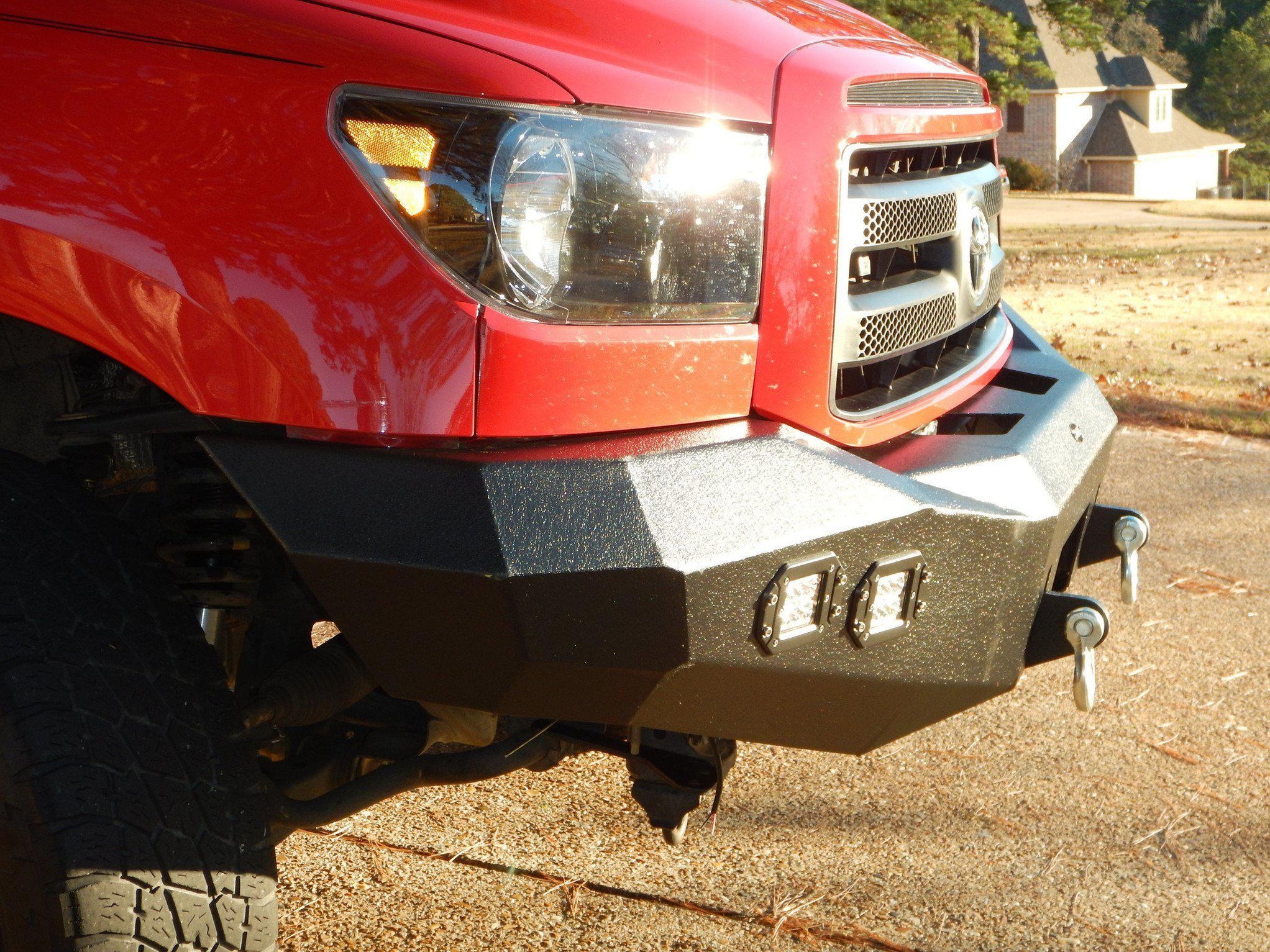 2007-2013 Toyota Tundra Off-Road Steel Front Bumper | DV8 Offroad