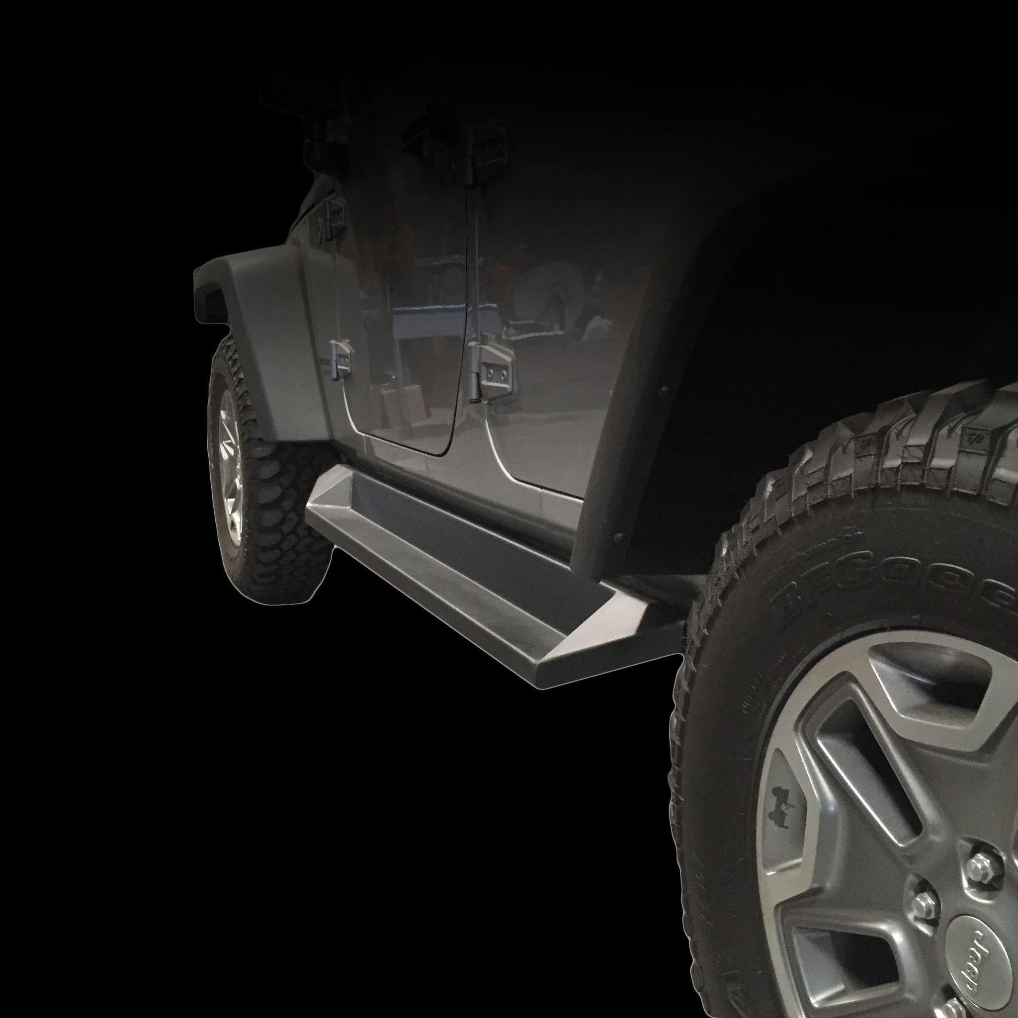 Jeep Wrangler JK Rock Sliders | DV8 Offroad