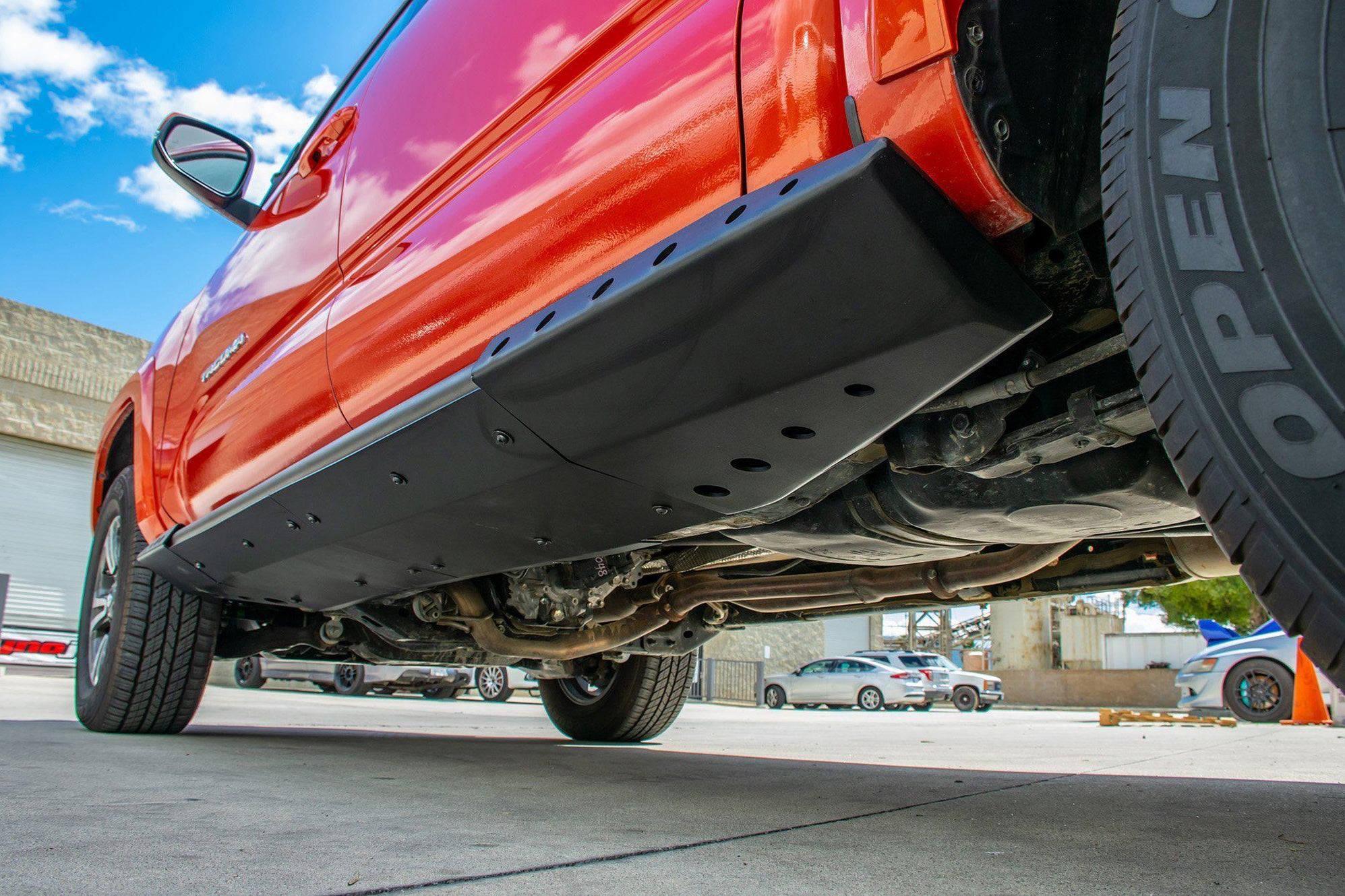 2016-2022 Toyota Tacoma Boatside Rock Sliders | DV8 Offroad