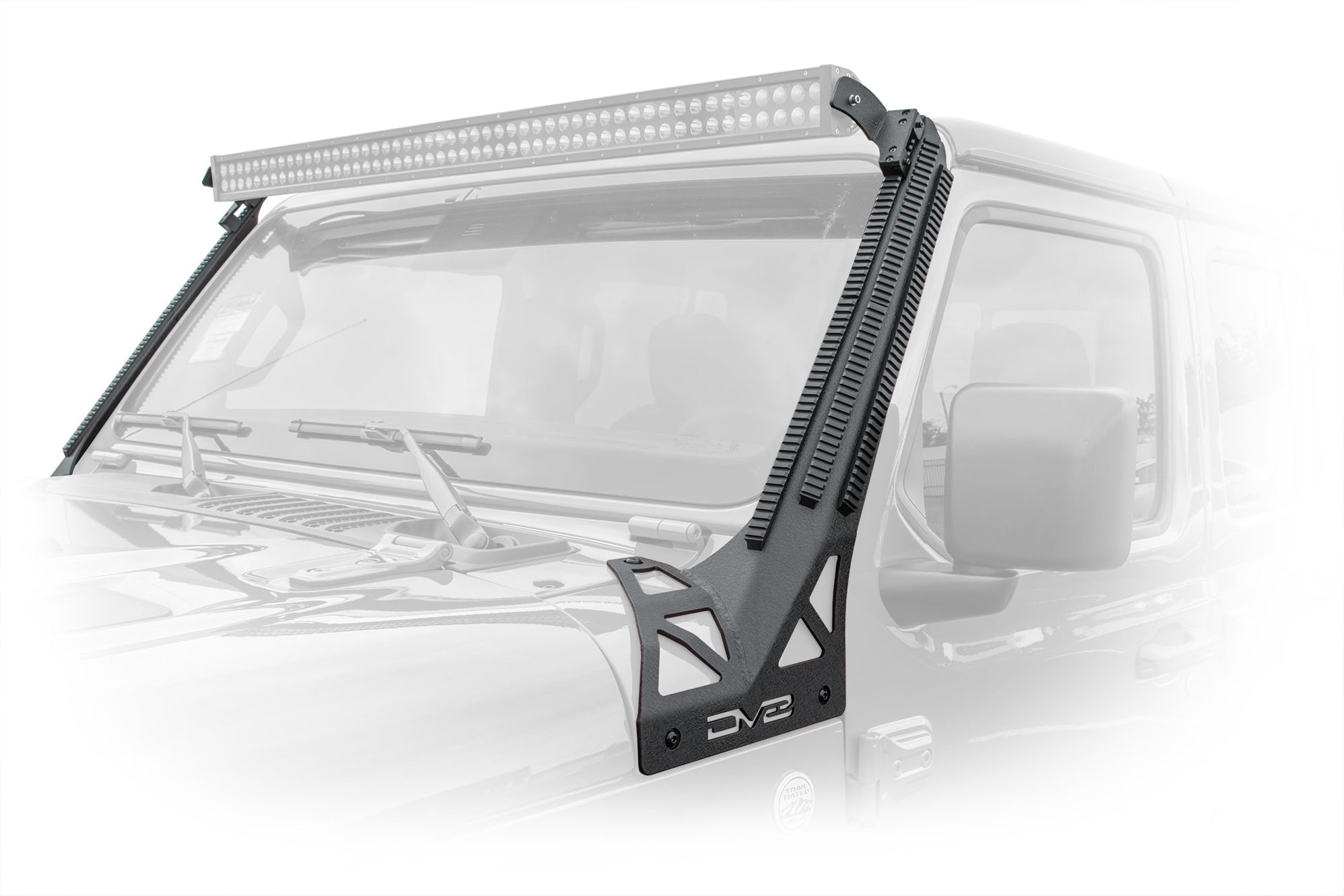 Jeep Wrangler JL & Gladiator A-Pillar Mounted Rail System