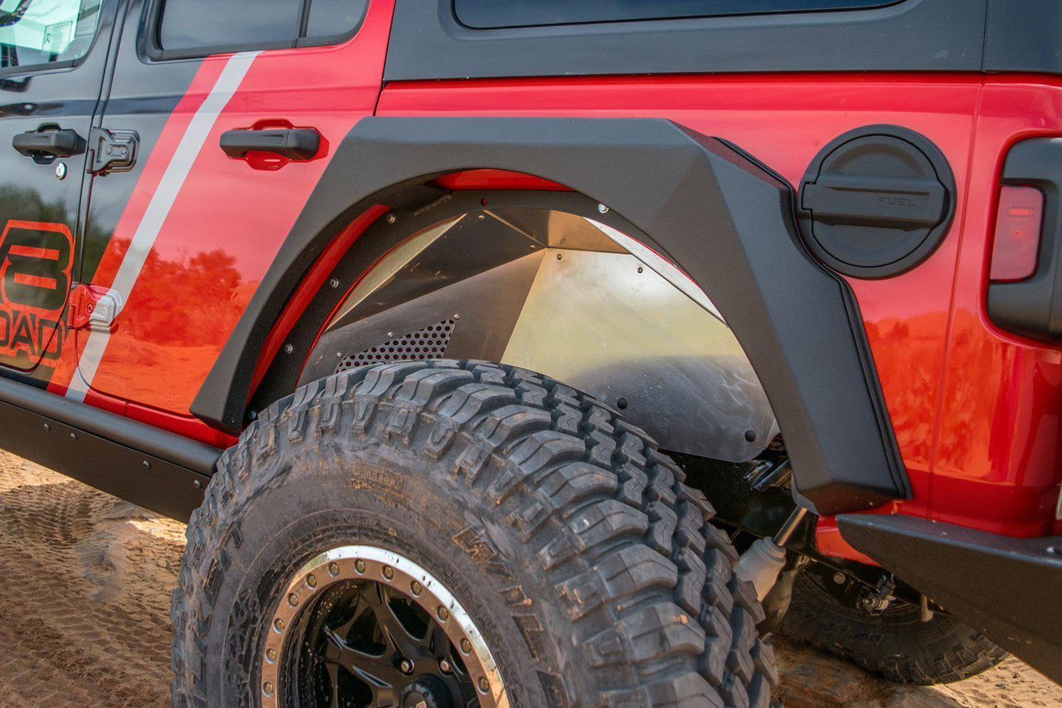 Jeep Wrangler JL Rear Inner Fenders | Black or Raw