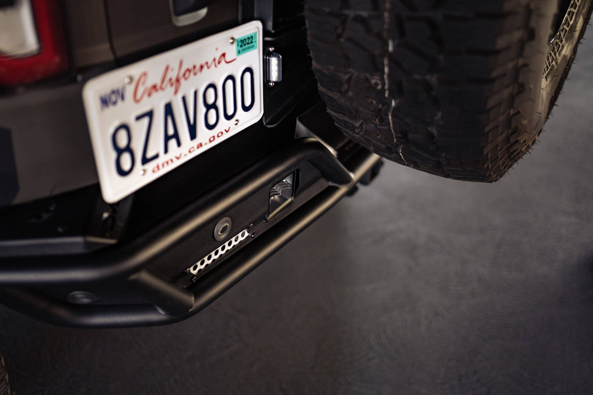 6th Gen Bronco Rear License Plate Relocation Bracket | DV8 Offroad