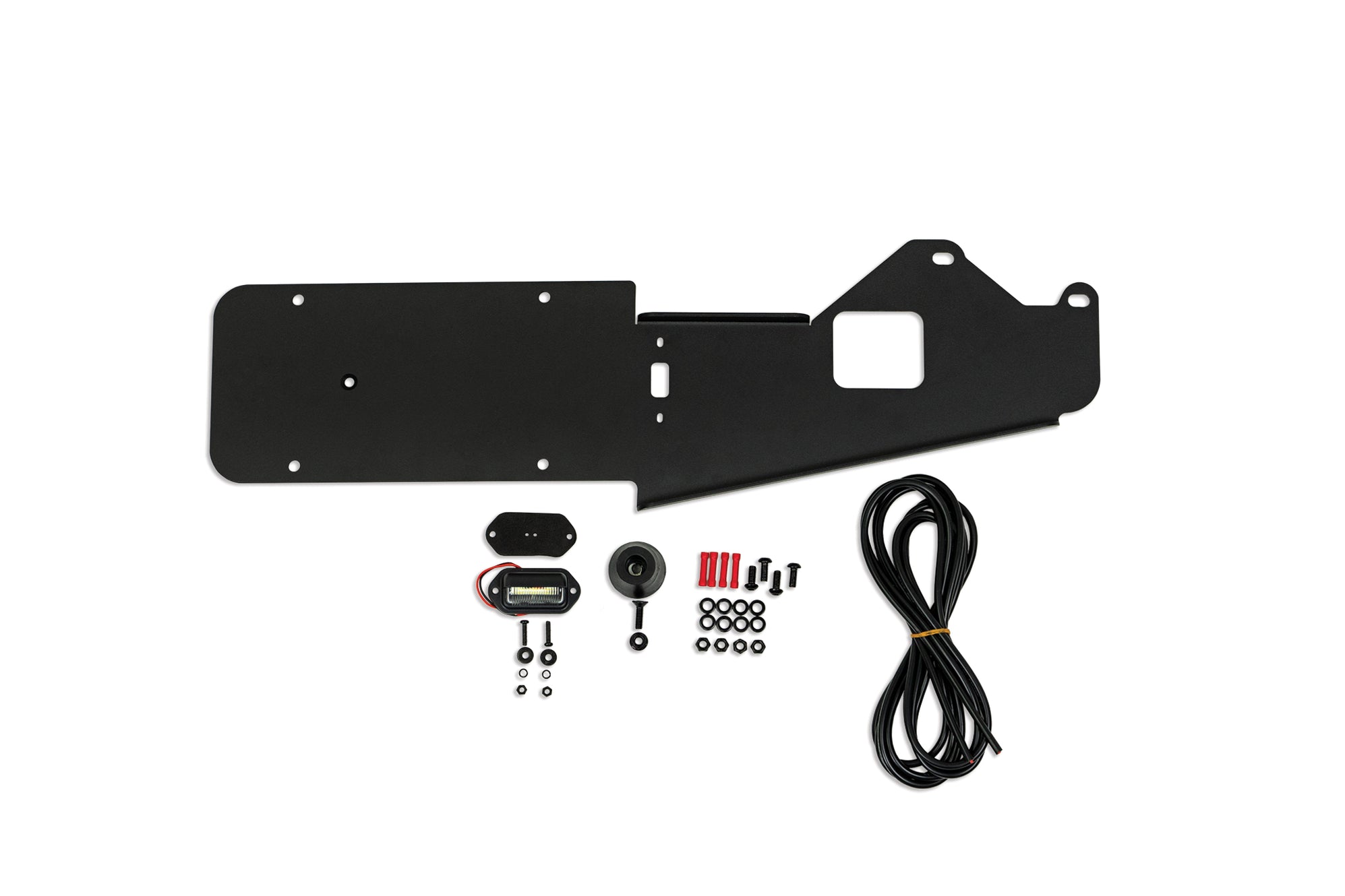 6th Gen Bronco Rear License Plate Relocation Bracket | DV8 Offroad
