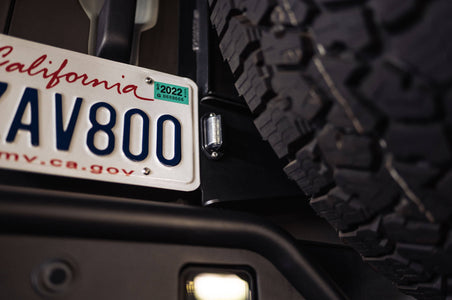 6th Gen Bronco Rear License Plate Relocation Bracket | DV8 Offroad