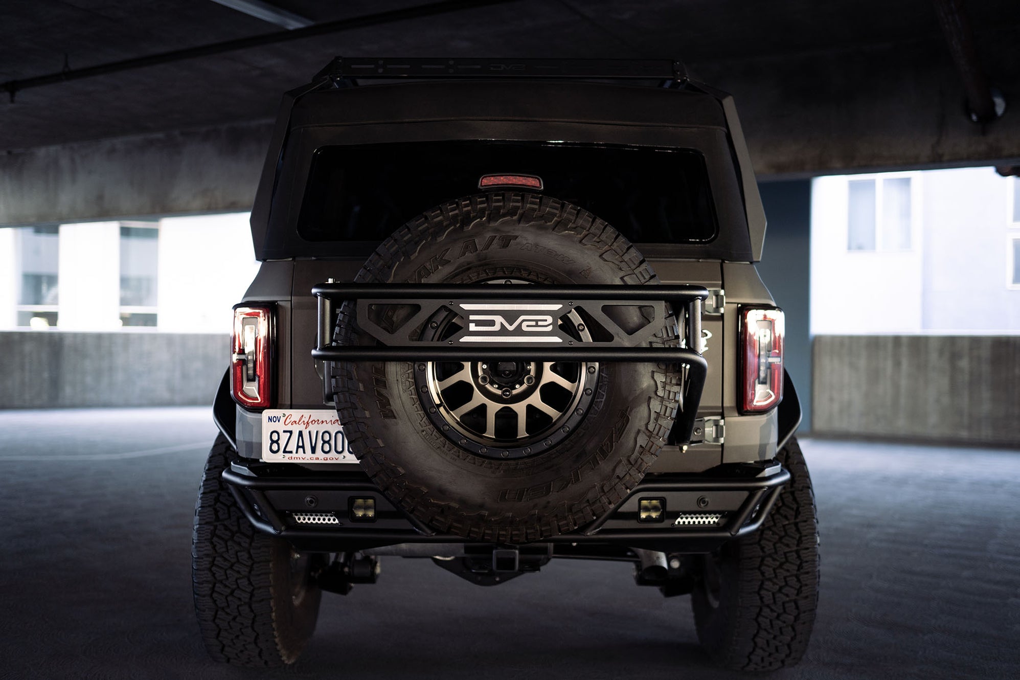 6th Gen Bronco Spare Tire Guard | Tailgate Reinforcement | Accessory ...