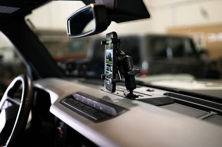 6th Gen Bronco Dashboard Digital Device Mount | DV8 Offroad