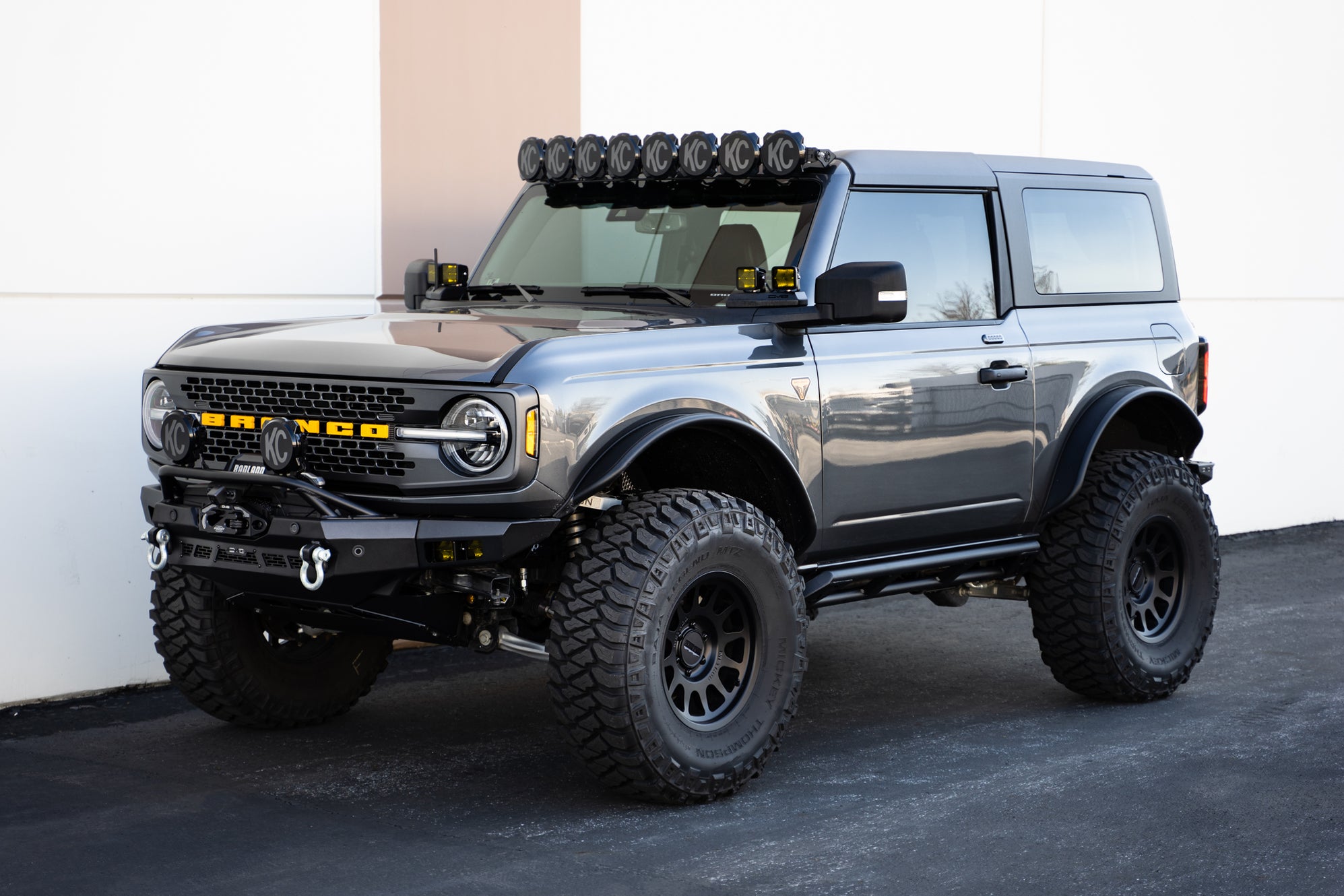 6th Gen Bronco Rock Sliders | 2-Door | DV8 Offroad