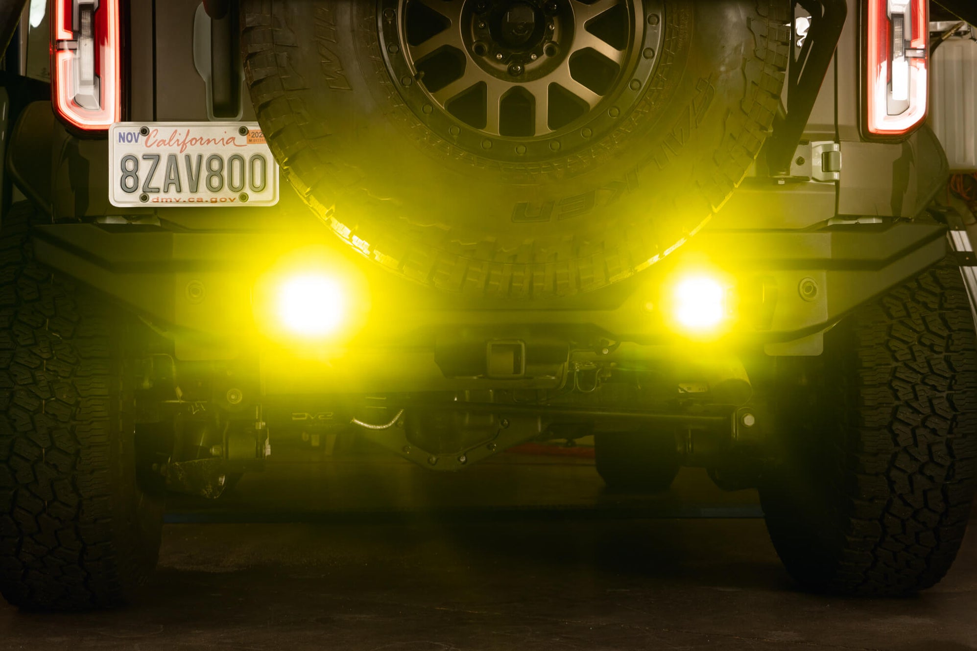 3” Amber Flush Mount Off-Road Light Pods | DV8 Offroad