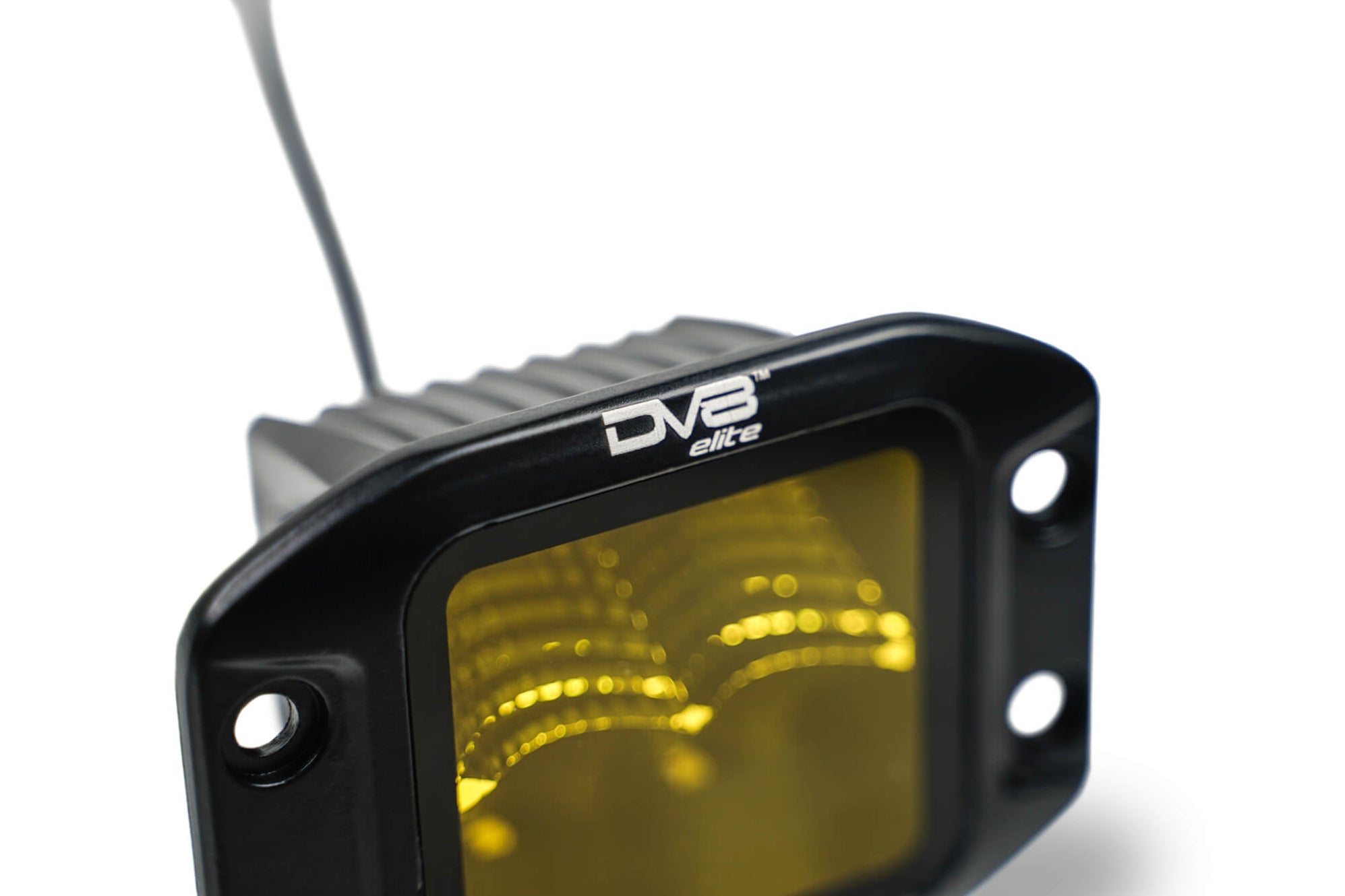 3” Amber Flush Mount Off-Road Light Pods | DV8 Offroad