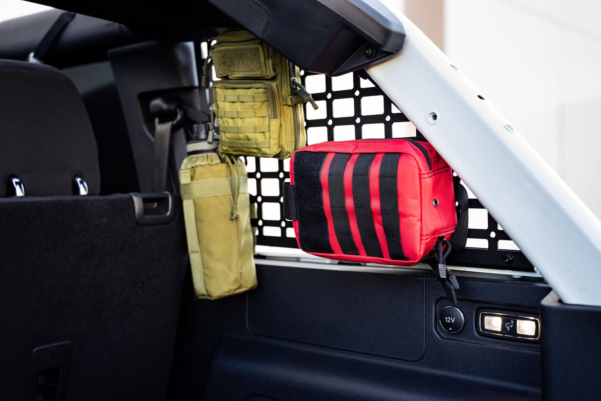 6th Gen Bronco Molle Panels | Rear Window Interior