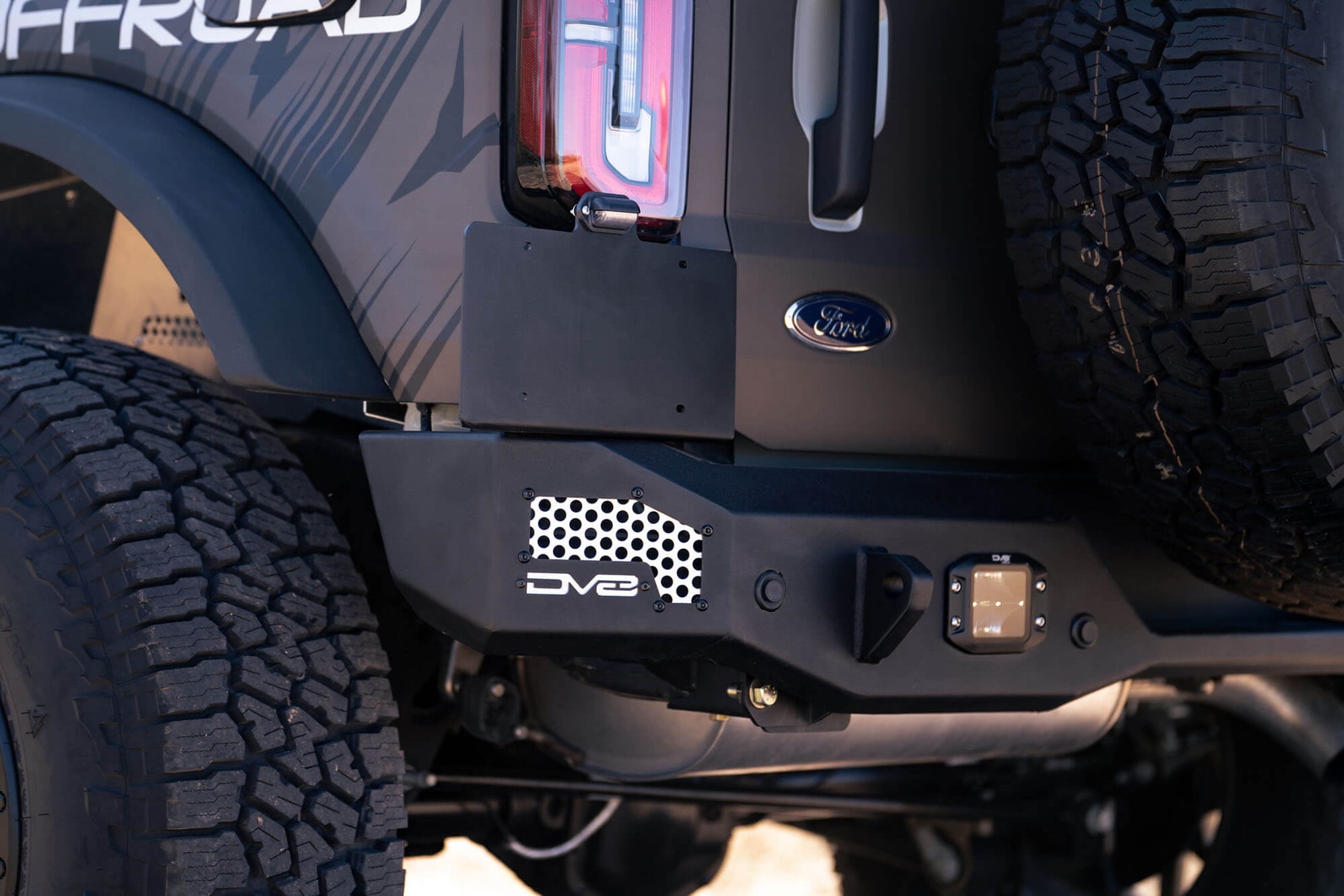 2021-2024 Ford Bronco Rear Bumper | MTO Series