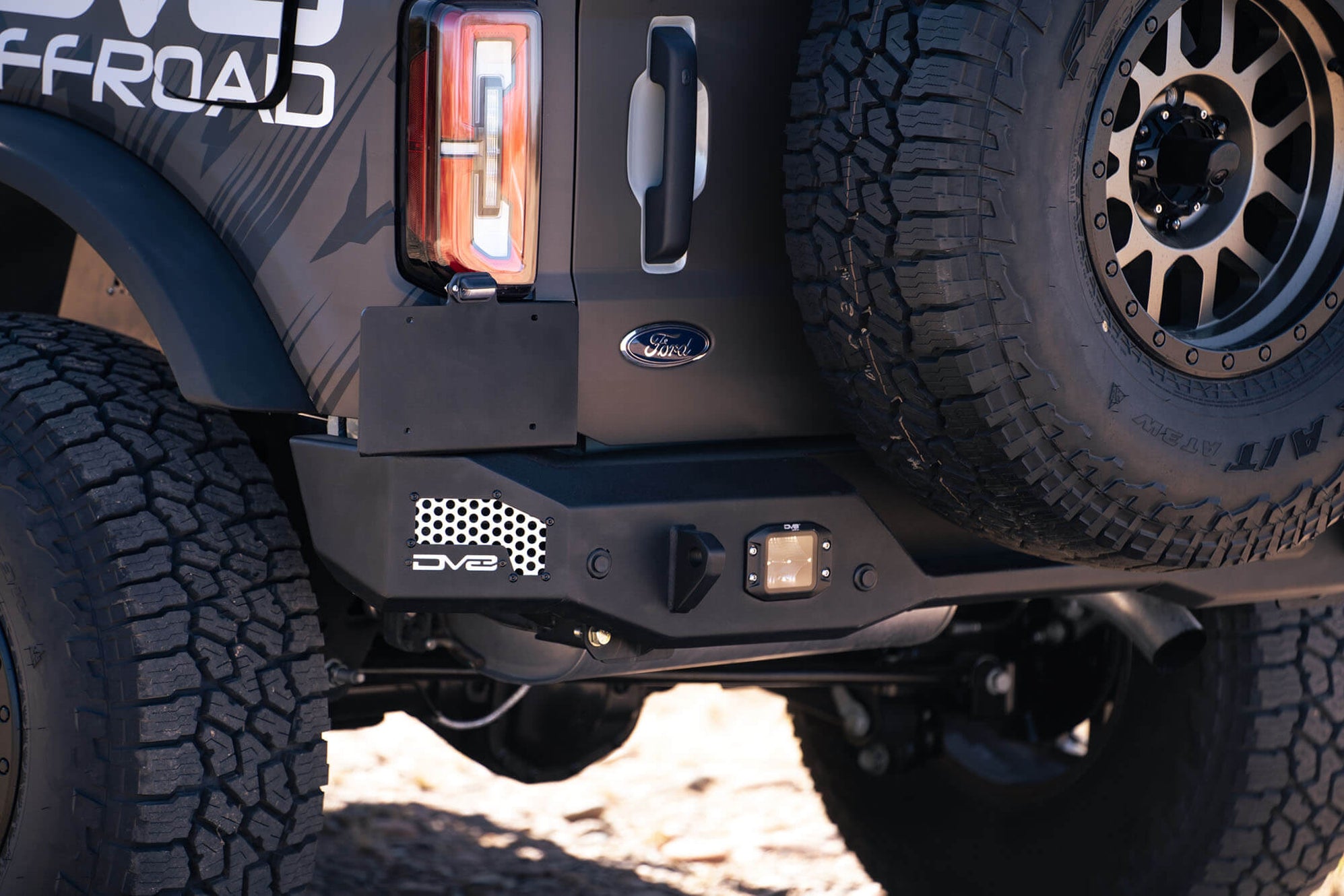 2021-2024 Ford Bronco Rear Bumper | MTO Series