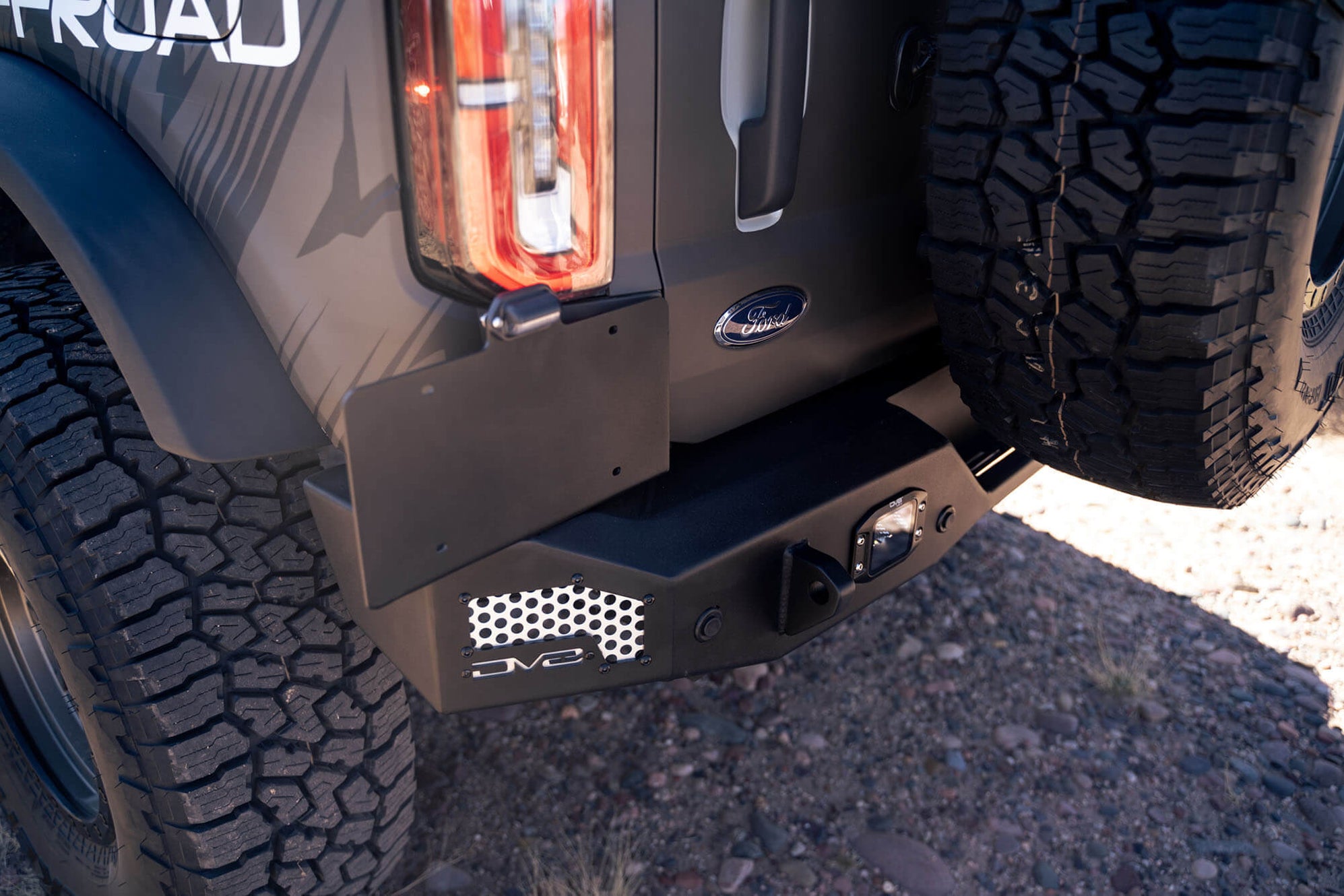 2021-2024 Ford Bronco Rear Bumper | MTO Series