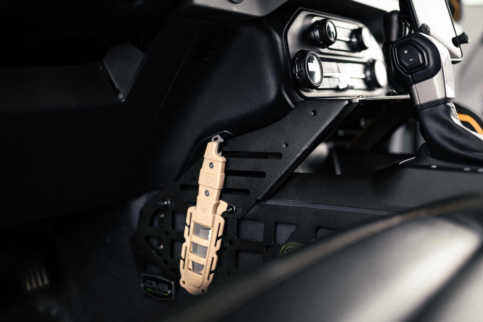6th Gen Bronco Center Console Molle Panels & Digital Device Bridge