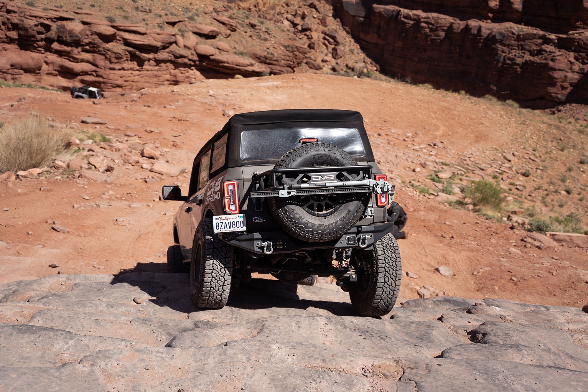 6th Gen Bronco Spare Tire Guard | Tailgate Reinforcement | Accessory ...