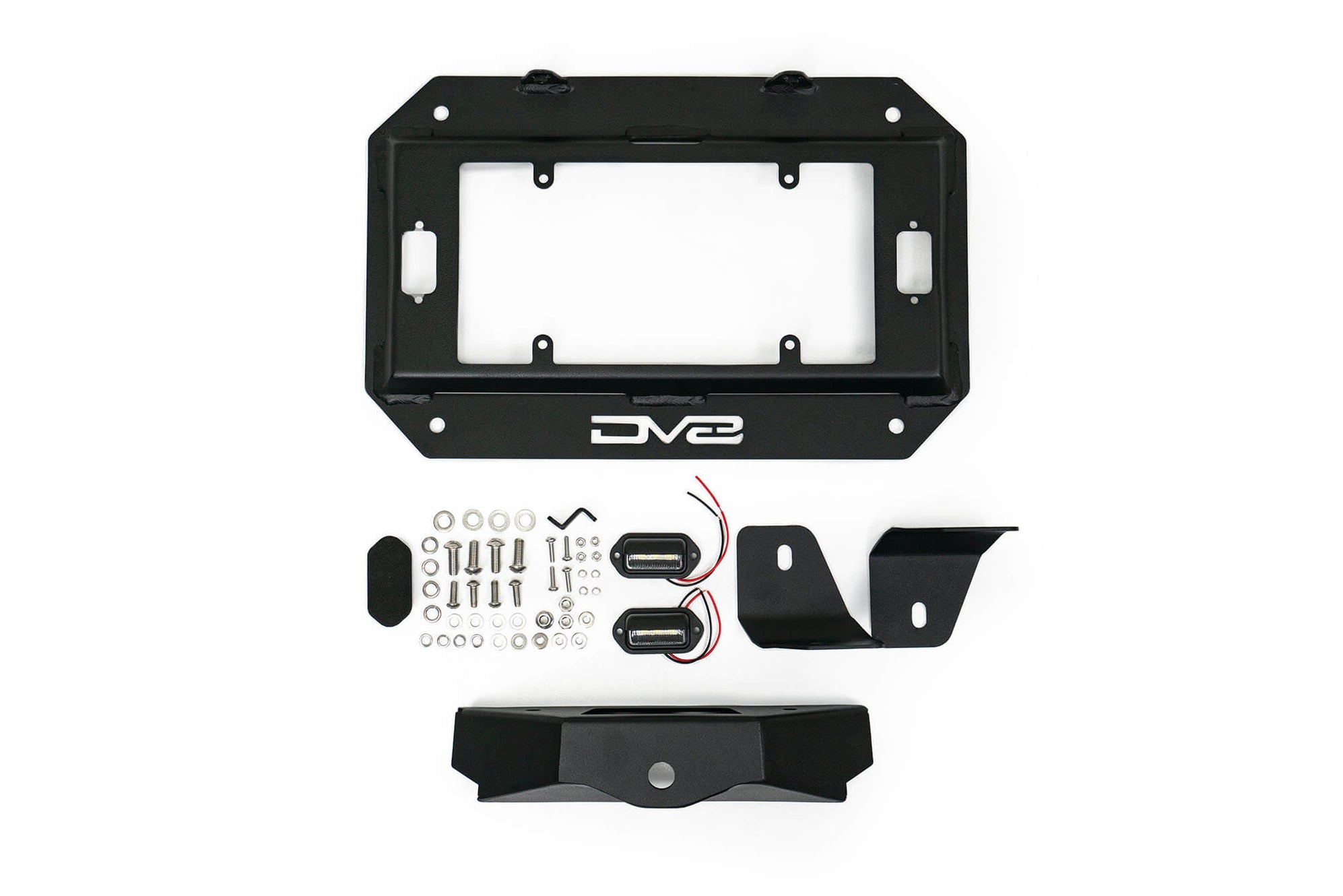 Jeep Wrangler JL Spare Tire Delete with Light Mounts | DV8 Offroad