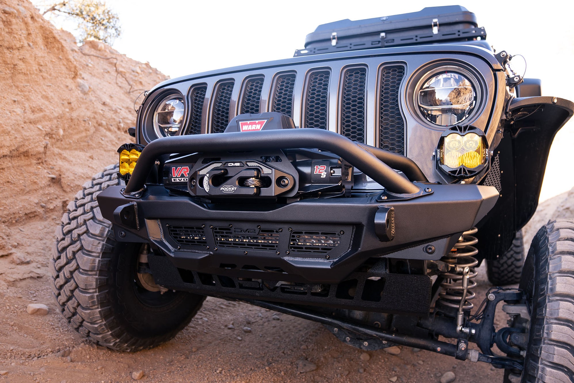 Wrangler JL & Gladiator JT Winch Front Bumper | Spec Series