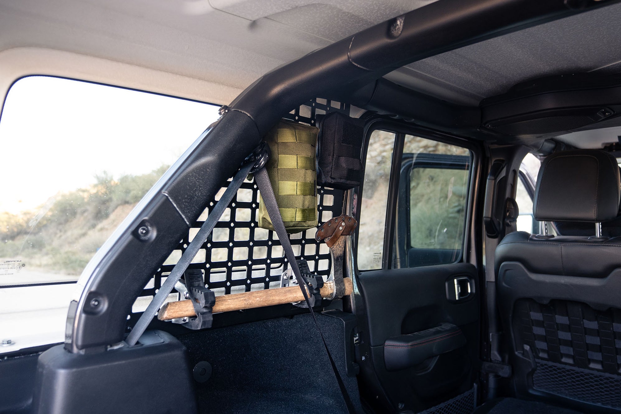 Wrangler JL Rear Window Molle Panels | DV8 Offroad