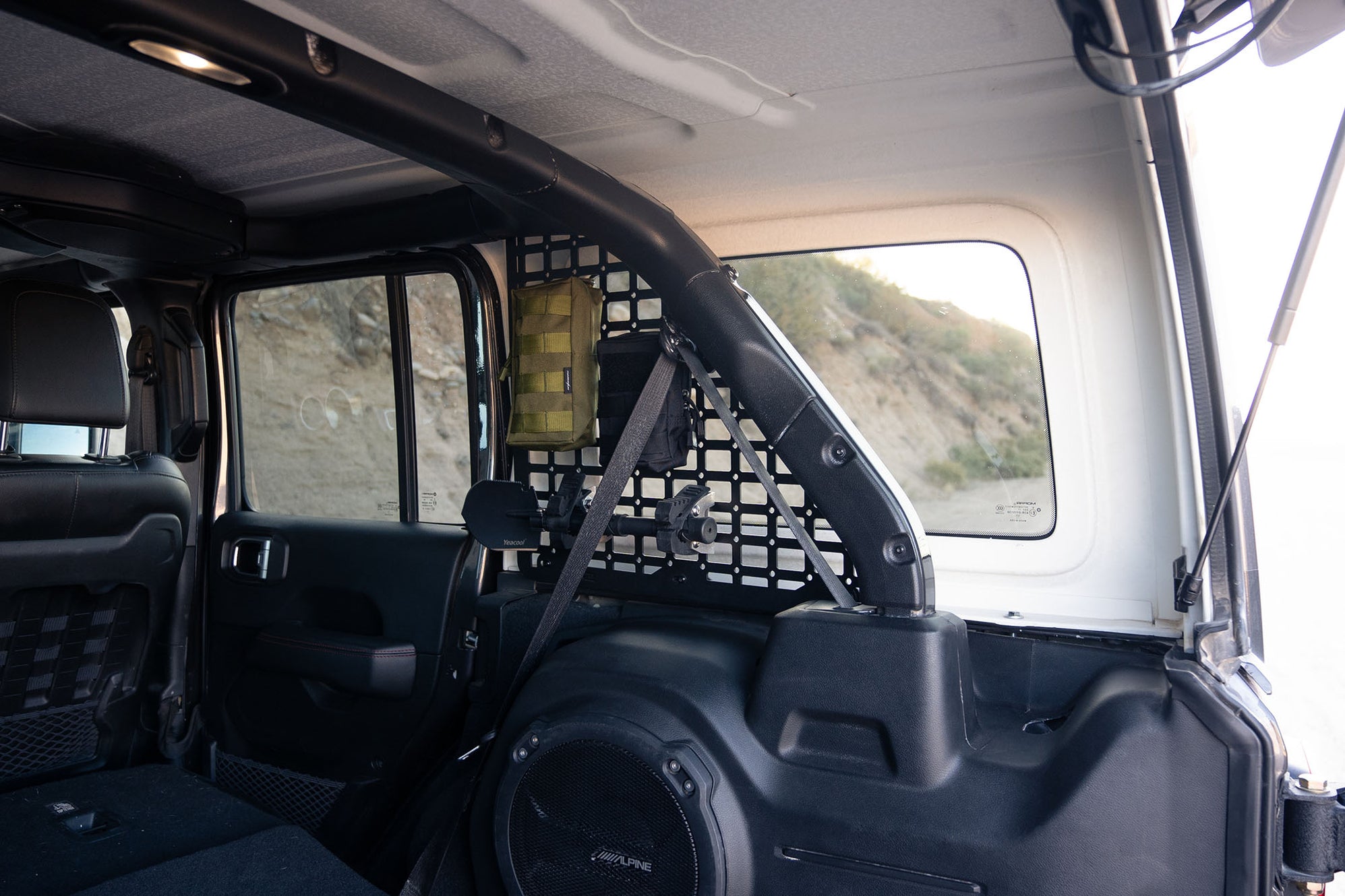 Wrangler JL Rear Window Molle Panels | DV8 Offroad
