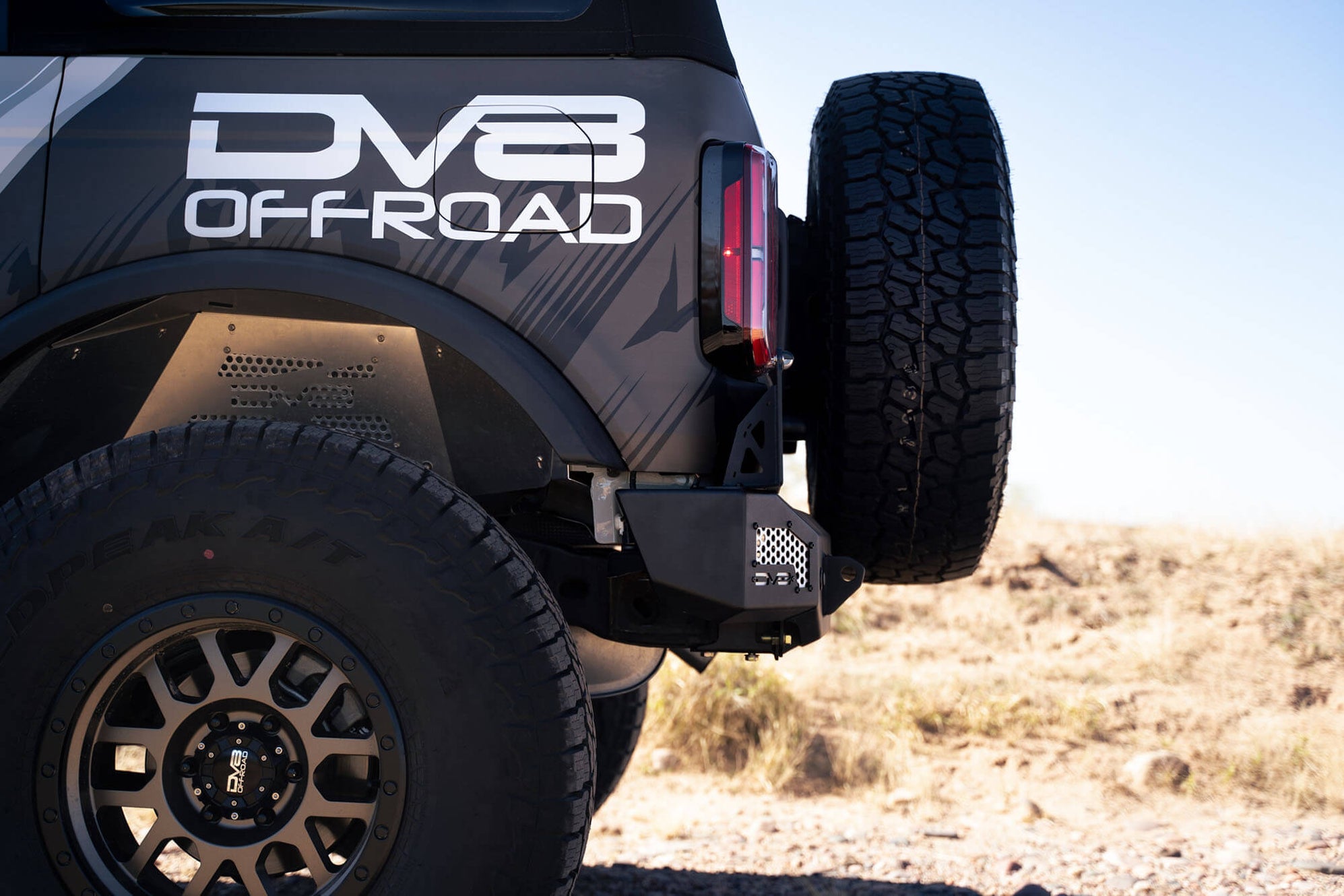 2021-2024 Ford Bronco Rear Bumper | MTO Series