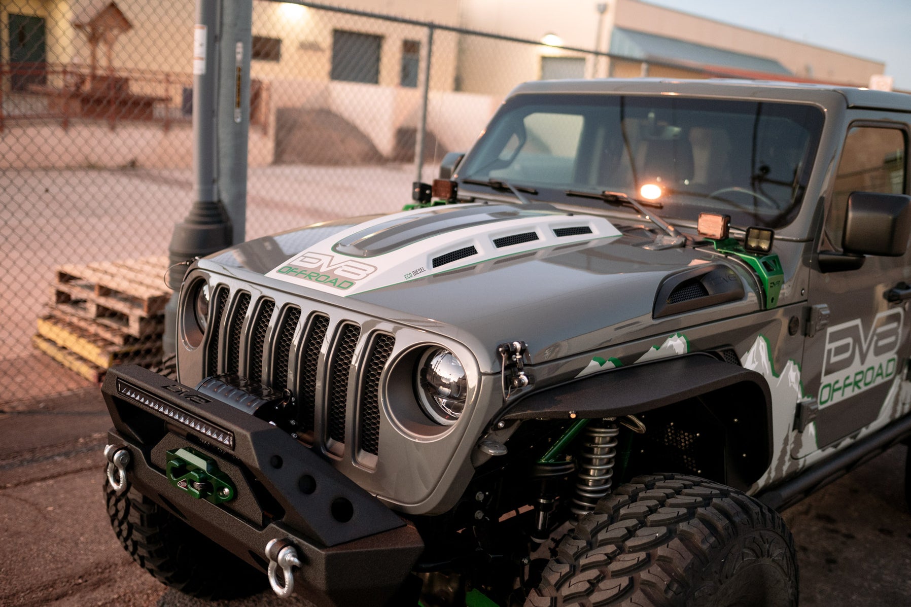 Jeep Wrangler JL & Gladiator JT Heat Dispersion Hood | DV8 Offroad